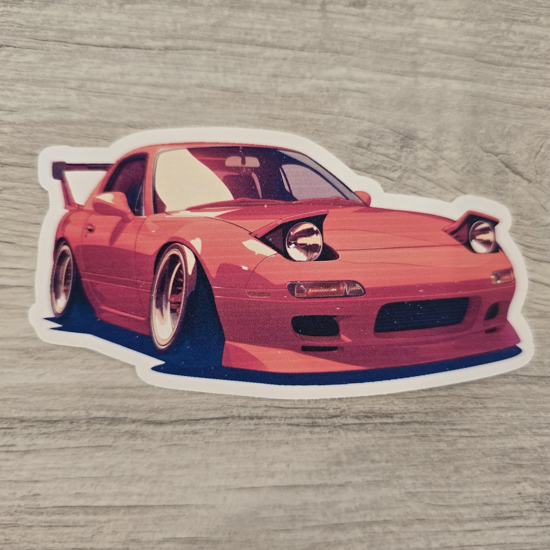 Mazda Miata Sticker 4 Inches. - Etsy