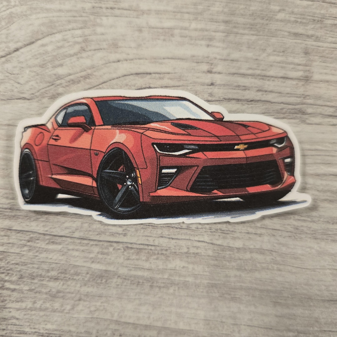 Chevrolet Camaro Sticker 4 Inches. - Etsy