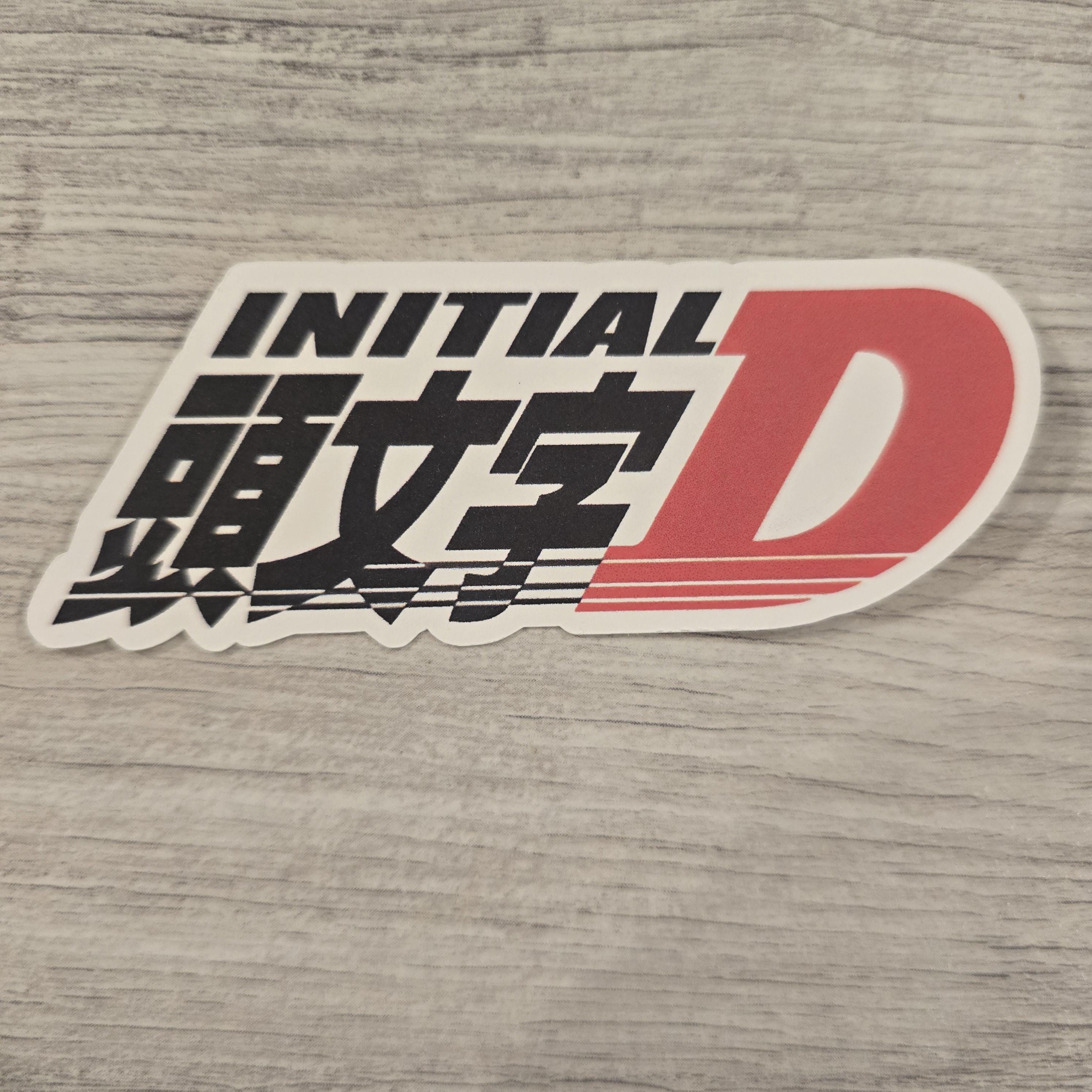 Initial D Logo Sticker