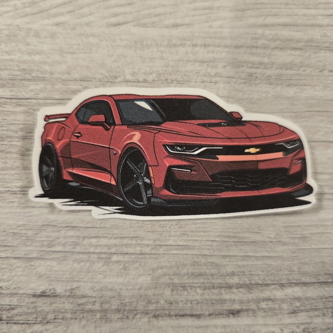 Chevrolet Camaro Sticker 4 Inches. - Etsy