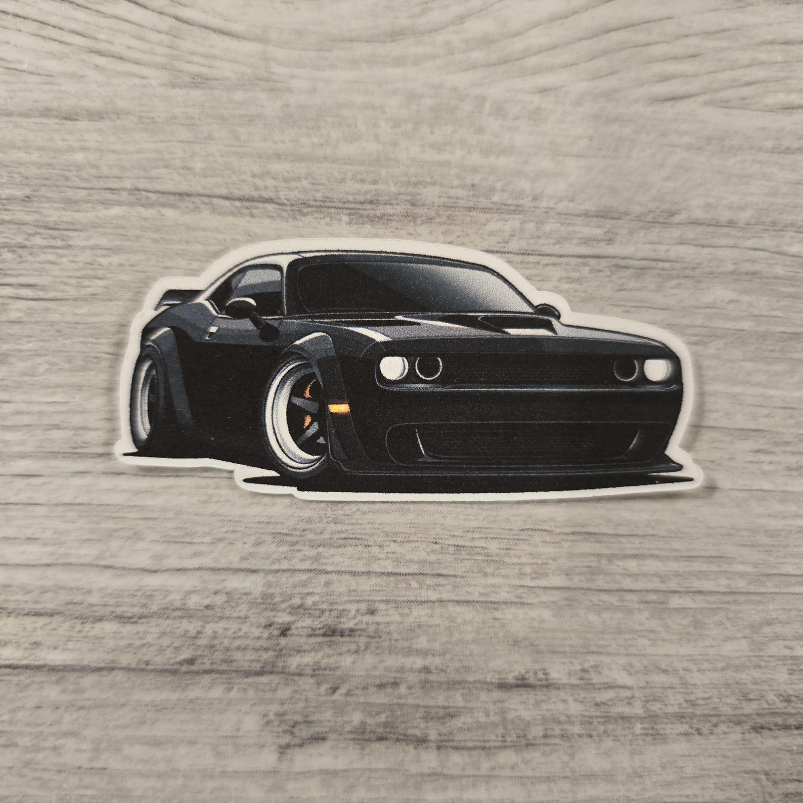 Dodge Challenger Sticker 4 Inches. - Etsy