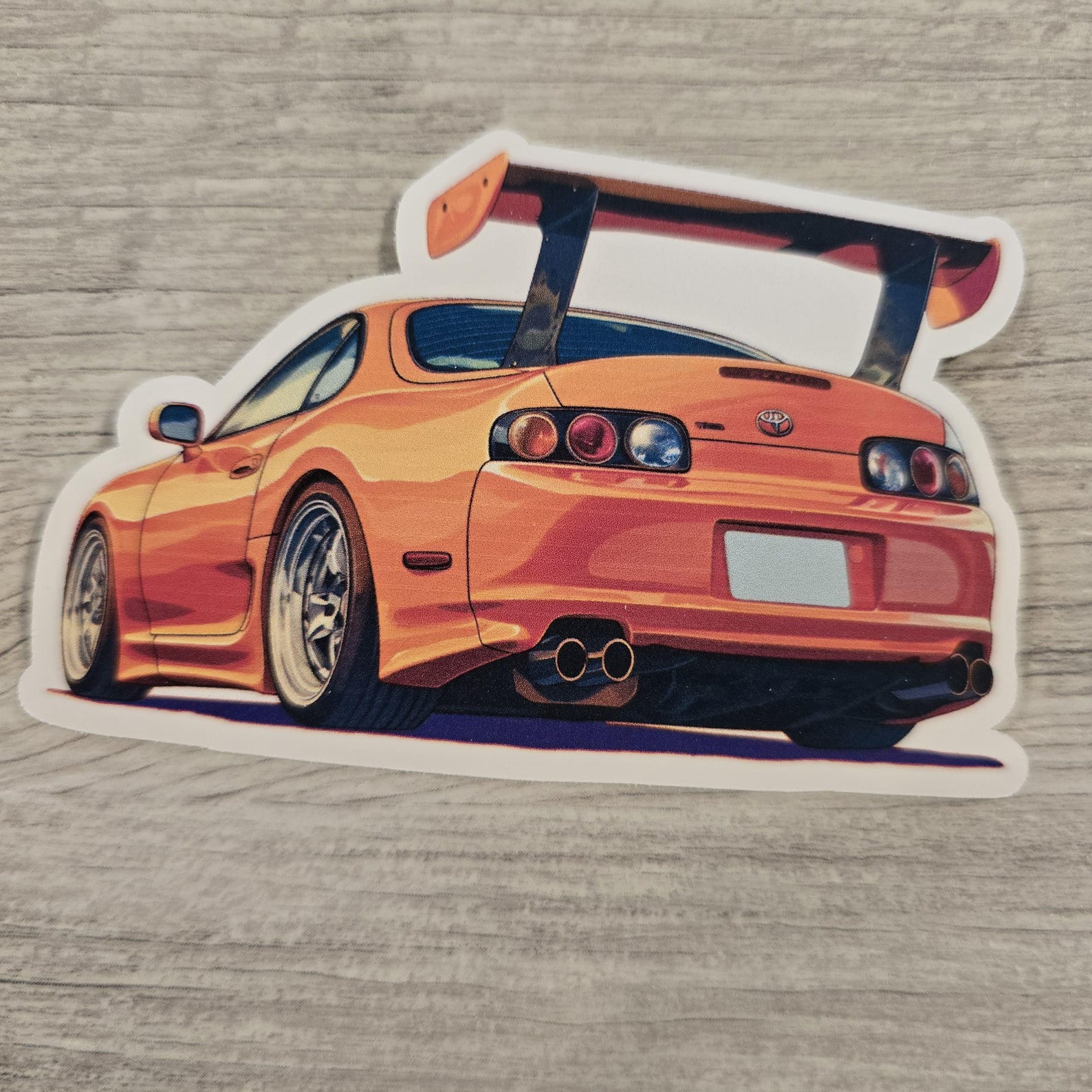 MK4 Toyota Supra Sticker 4 Inches. - Etsy