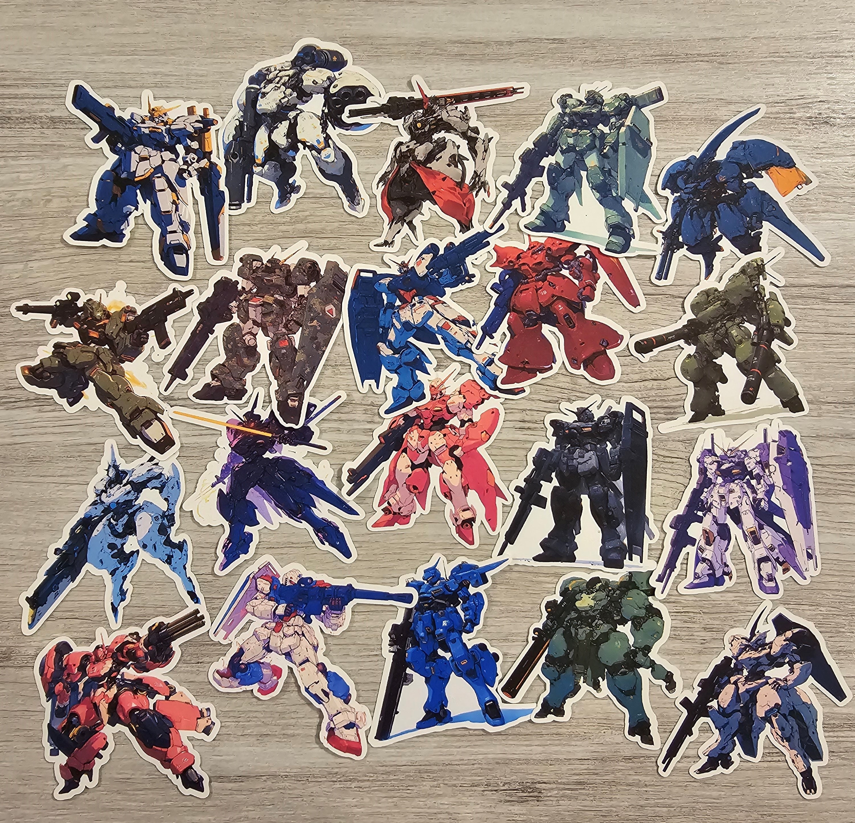 Anime Mech Pack of 20 Stickers. 2 Inches. - Etsy