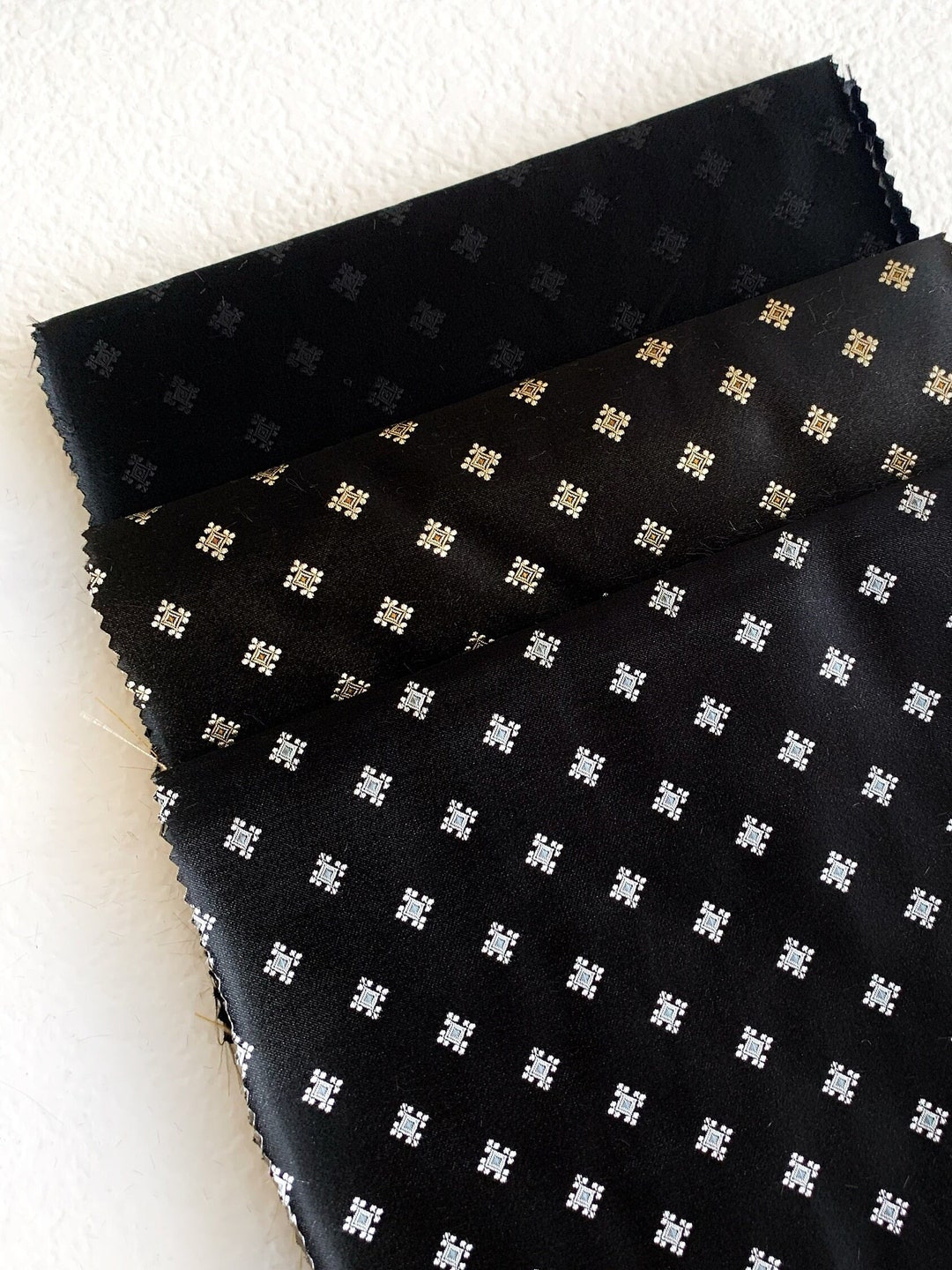 Majestic | Silk Satin Brocade Fabric by the Half Yard, 30" Wide or 56 ...