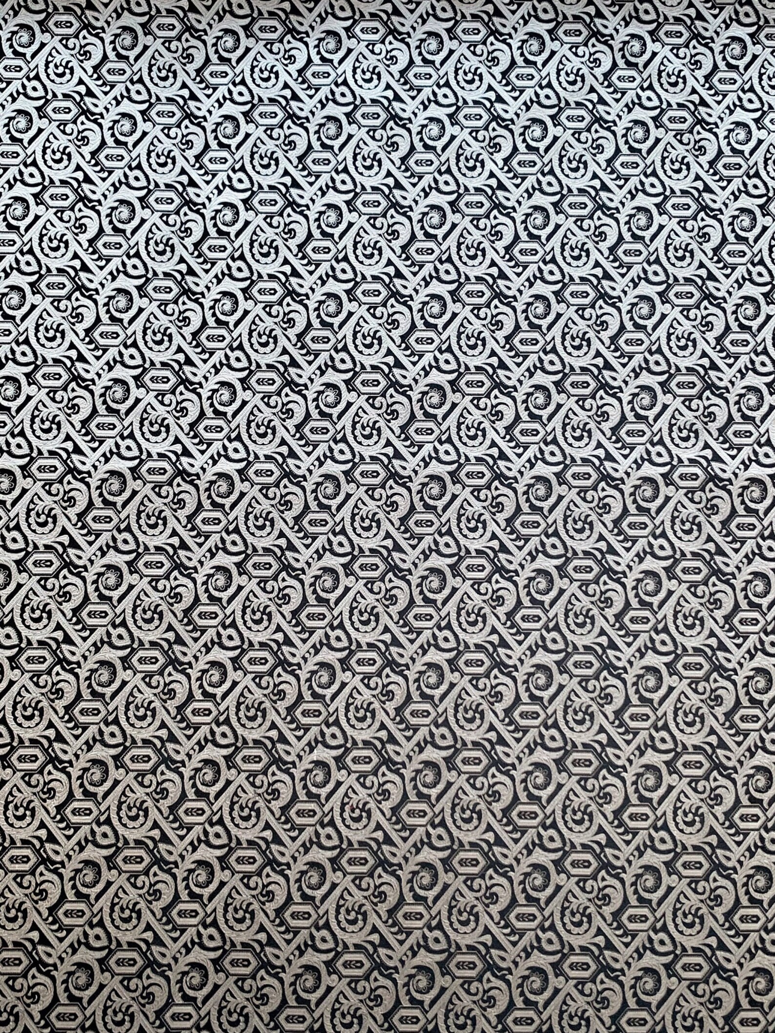 Cheval | Silk Brocade Fabric by the Half Yard, 55" Wide - Etsy