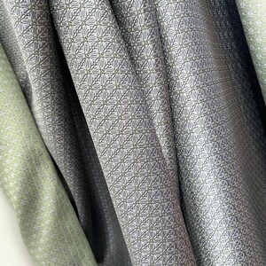 Matthias | Silk Brocade Fabric by the Half Yard, 55" Wide | Lavender ...