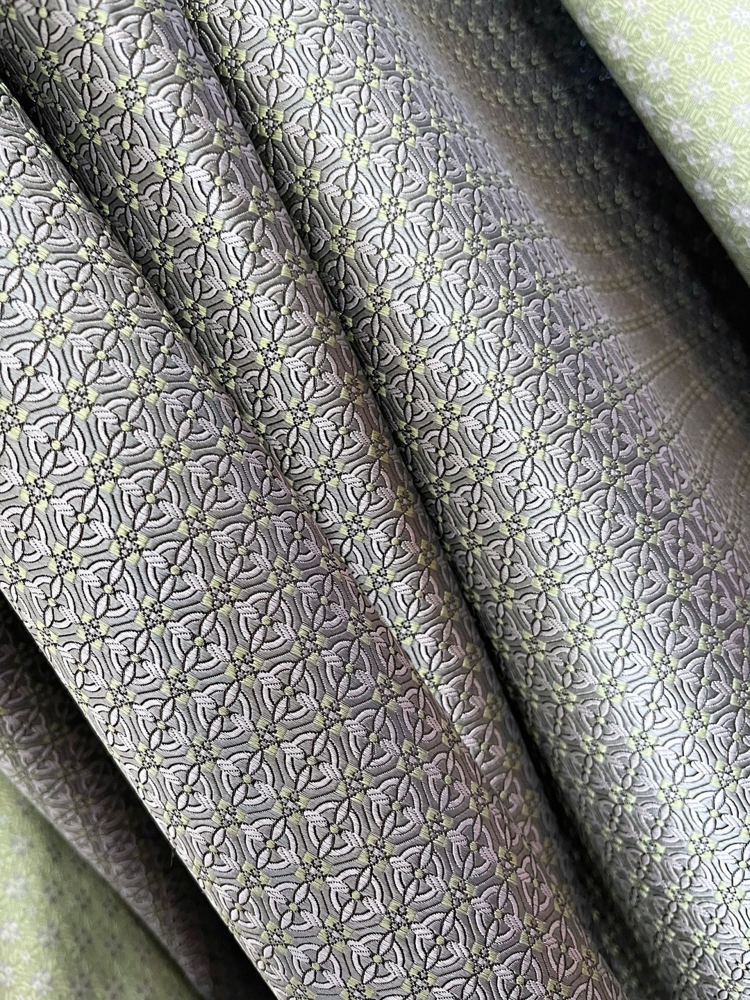 Matthias | Silk Brocade Fabric by the Half Yard, 55" Wide | Lavender ...