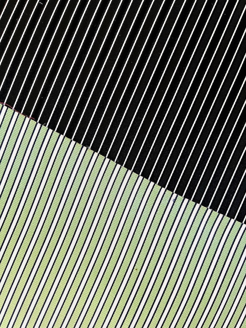 Basic Stripe | Silk Brocade Fabric by the Half Yard, 30" or 50" Wide ...