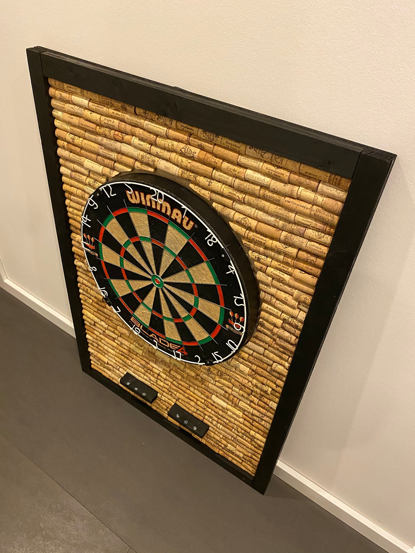Cork Dart Board Wall Protection / Catchring with Dartboard | Etsy Cork Dart Board Wall Protection / Catchring with Dartboard | Etsy
