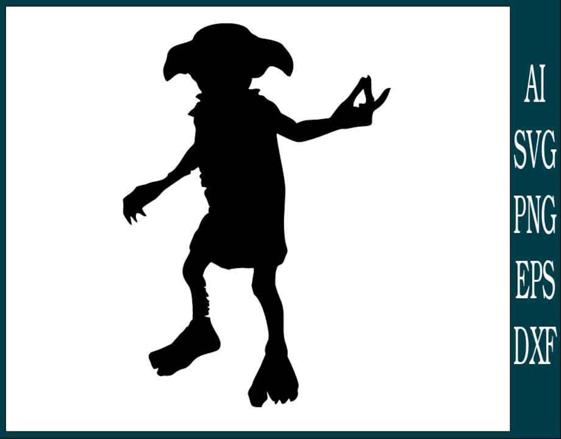Dobby svg png dxf eps digital download | Etsy