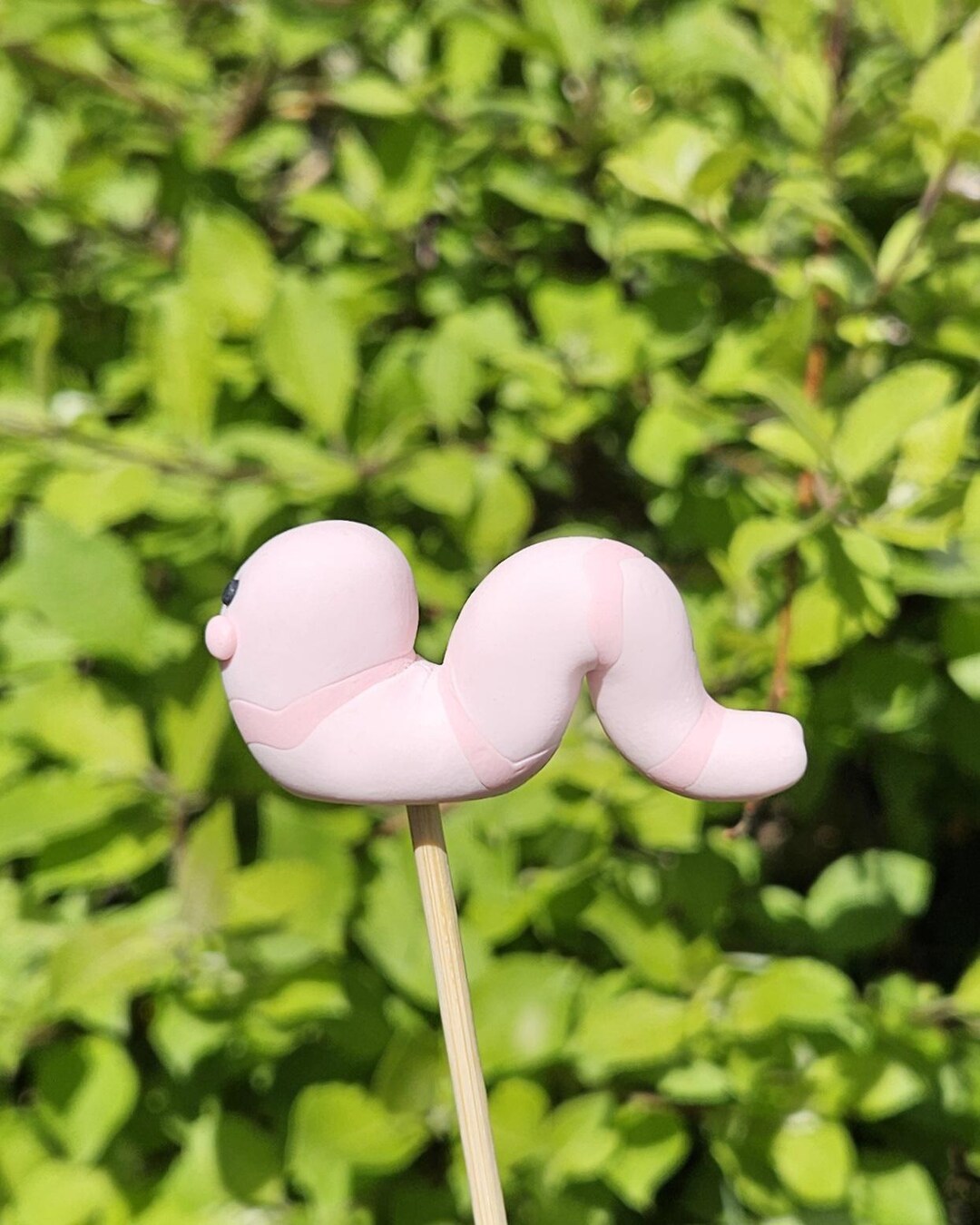 Wiggly Worm, Plant Pot Pal, Keychain, Charm, Figurine, Cute Trinket ...