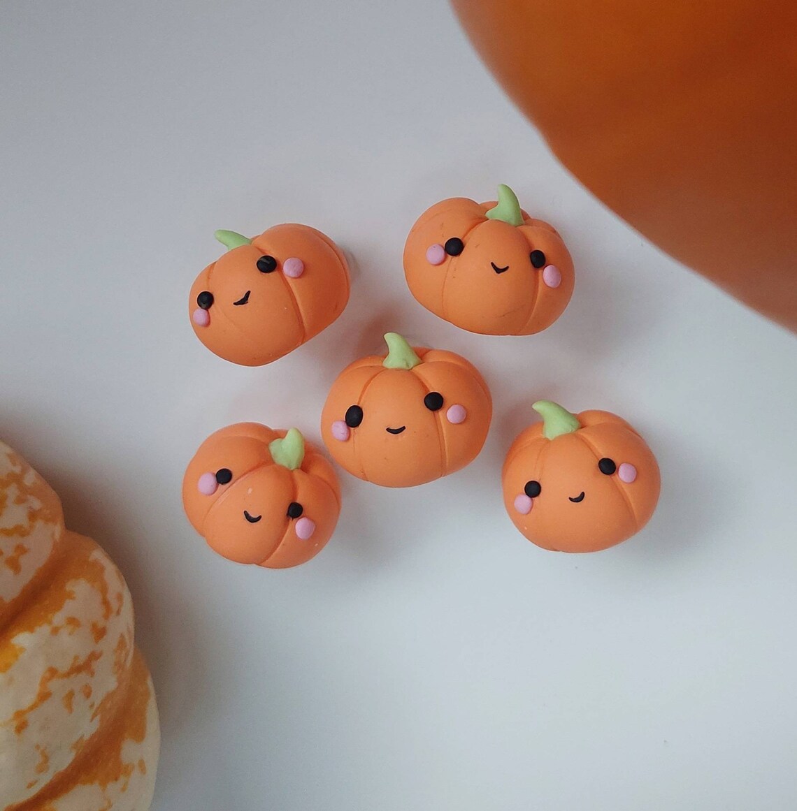 Little Pumpkin Keyring Handmade Keychain Novelty Charm - Etsy UK