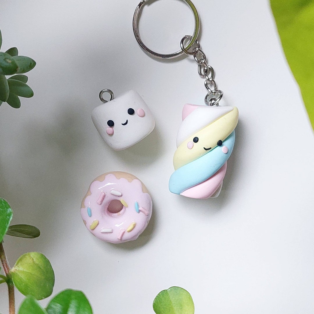 Kawaii Candy Bundle, Keyring, Keychain, Handmade, Novelty, Charm, Cute ...