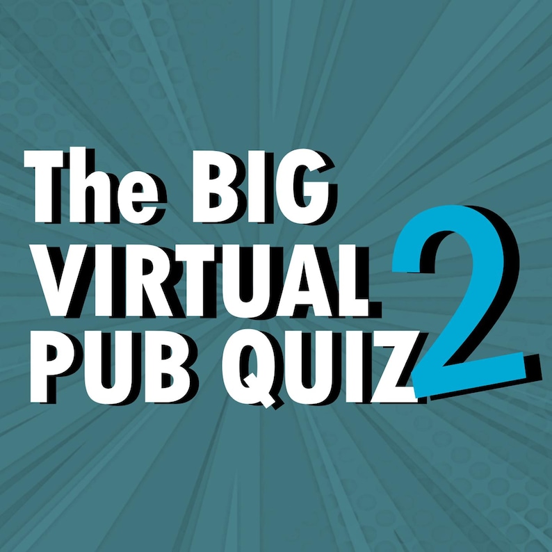The Big Virtual Pub Quiz 2 - Powerpoint, Perfect for Zoom, Family Party ...