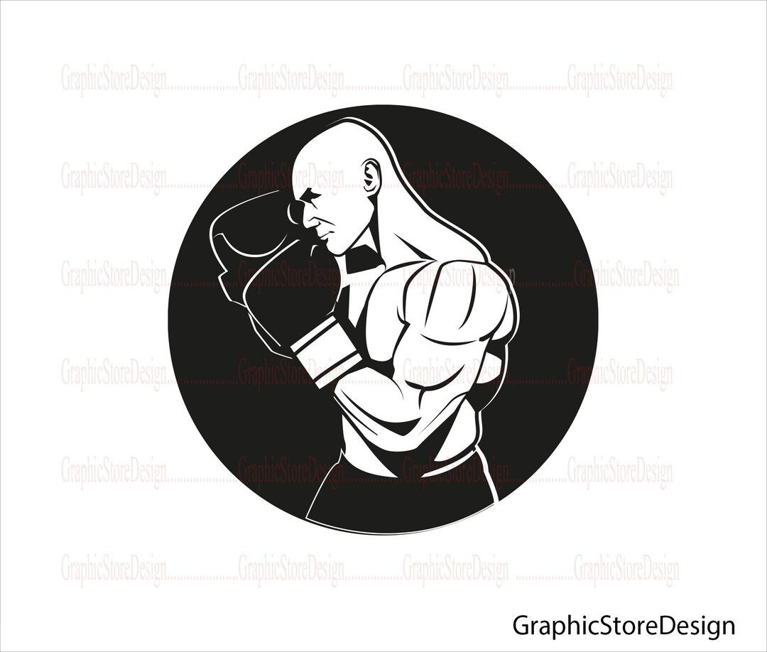 Boxing Svg, Boxer Svg, Boxing, Boxer Silhouette Svg, Boxer Sport, Boxer ...