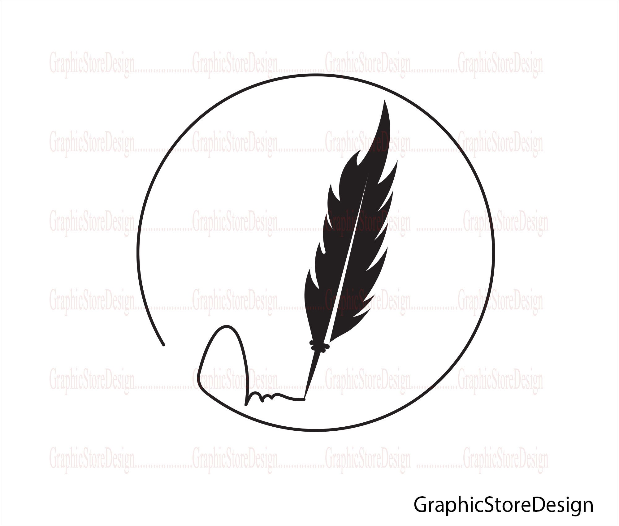 Quill SVG, Quill Pen SVG, Feather Svg, Writing Svg, Quill Clipart ...