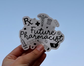 Future Pharmacist Sticker - Etsy