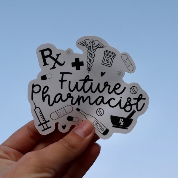 Future Pharmacist Sticker - Etsy