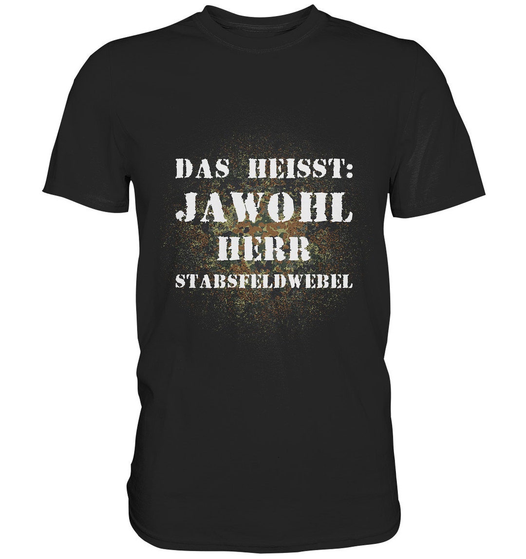 That Means Yes, Mr. Staff Sergeant Classic Shirt - Etsy