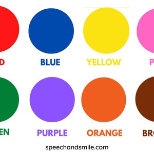 Color Sort Mat Printable-color Sorting Digital Download - Etsy