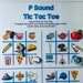 Z Sound Tic-tac-toe PRINTABLE Speech Sounds Tic-tac-toe Print and Play ...