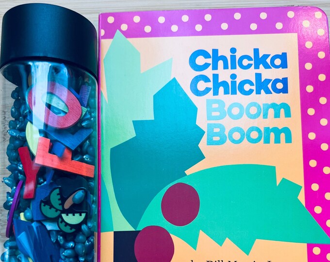 Chicka Chicka Boom Boom Sensory Play Bottle Story Kit-preschool ...