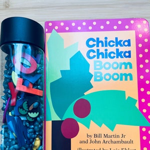 Chicka Chicka Boom Boom Sensory Play Bottle Story Kit-preschool ...