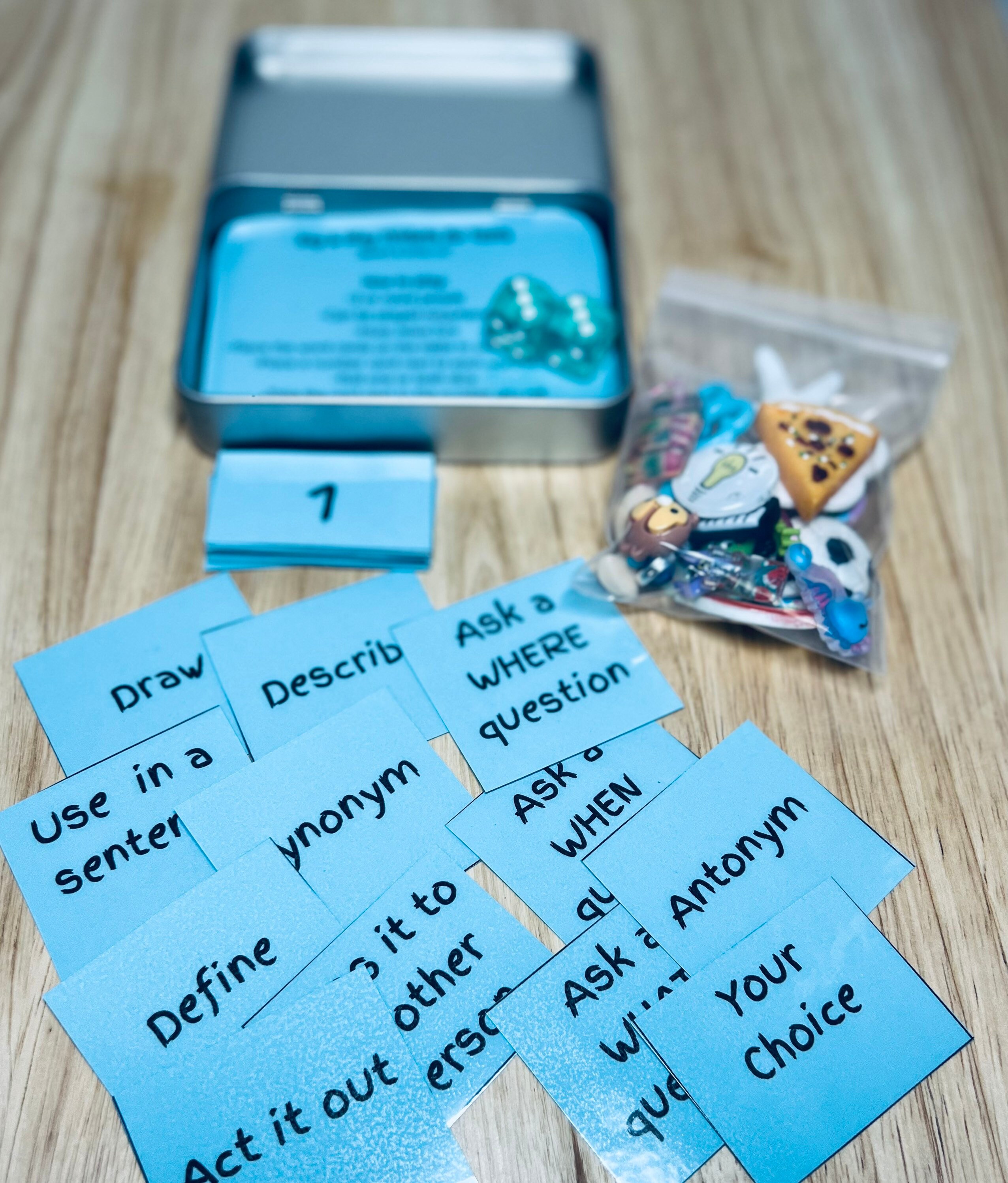 Trinkets for Teens social Language Game-speech Therapy Mini - Etsy