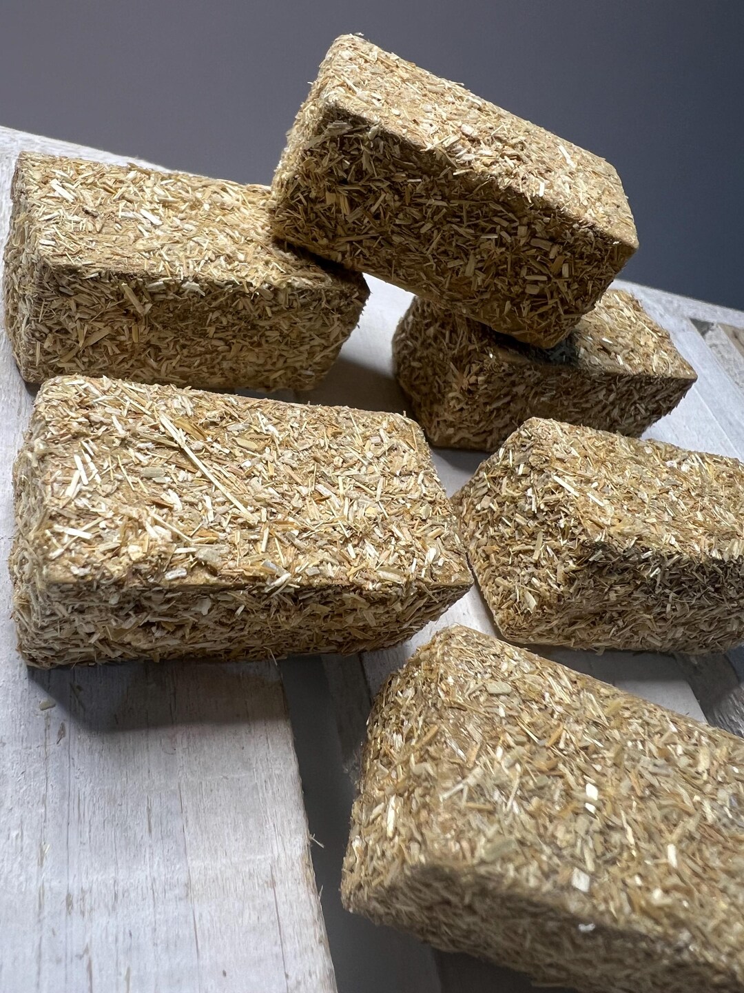 Miniature Hay Bales Fall Dollhouse Hay Decor Mini Fall Objects Speech ...