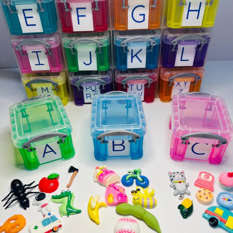 Mini Figures for Alphabet - Etsy
