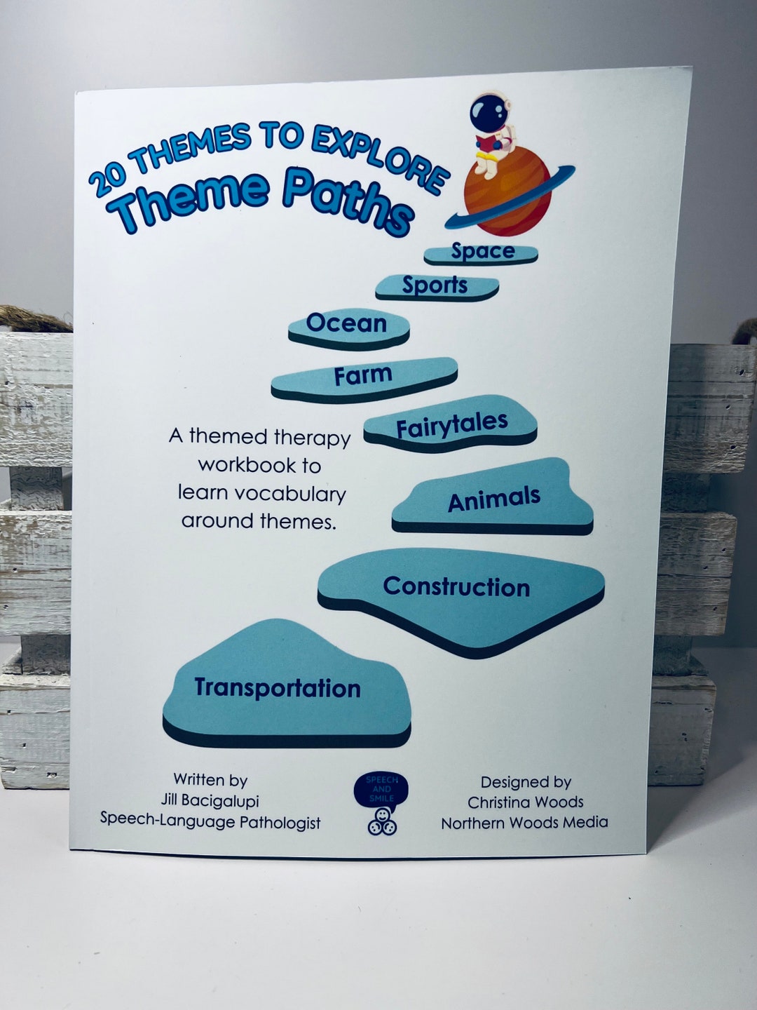 Speech Therapy Activity Book THEME Paths Book to Pair With Theme Mini ...