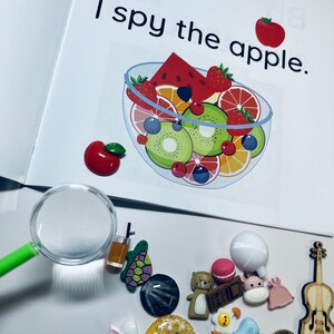 I Spy Alphabet Book With Objects-alphabet Objects-learn the Alphabet ...