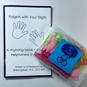 Fidget Book and Kit-story Kit for the Book Fidgets With Your Digits ...