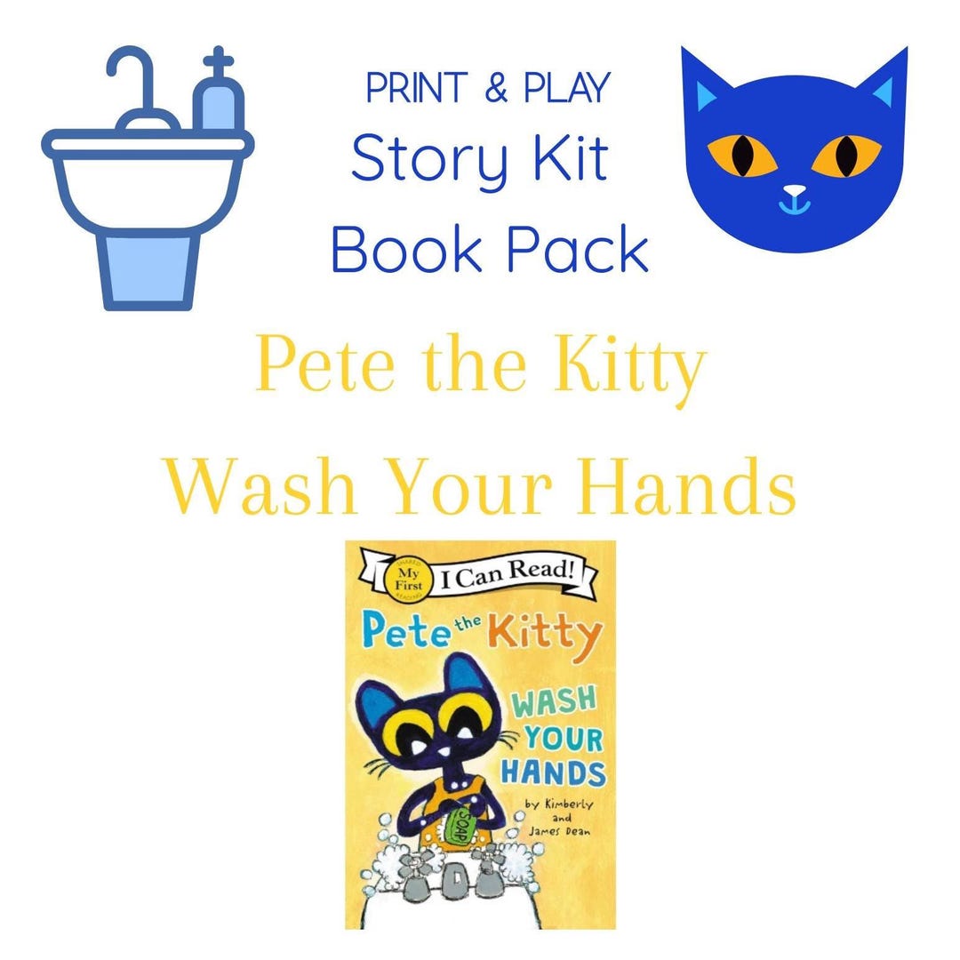 Say and Play Story Kit Companion Pack – Pete the Cat Wash Your Hands ...
