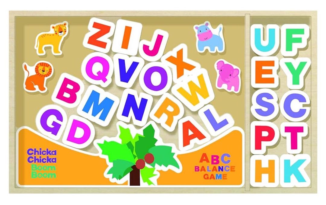 Chicka Chicka Boom Boom Game Alphabet Balance Letters Story Companion ...