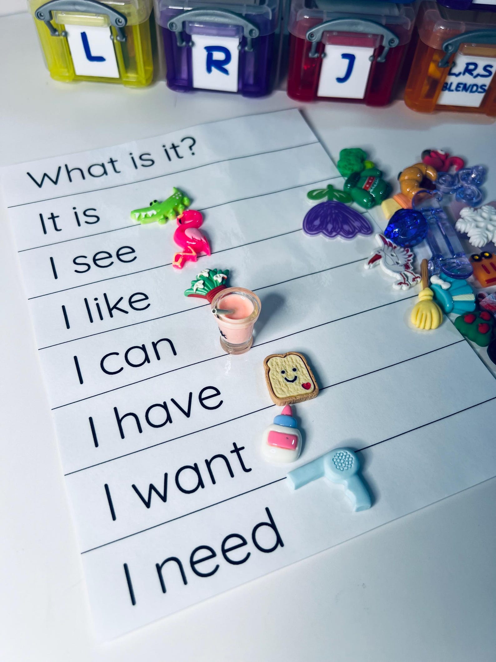 Speech Therapy Mini Objects Set Over 300 Trinkets for ALL SOUNDS ...