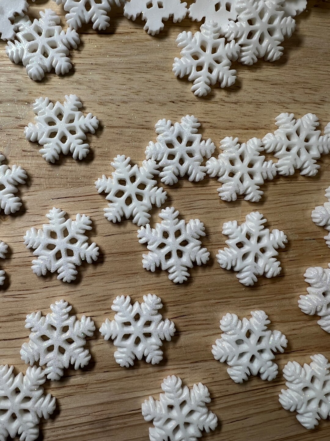 Snow Flake Trinkets-mini Snowflakes-trinkets-i Spy Trinkets-winter ...