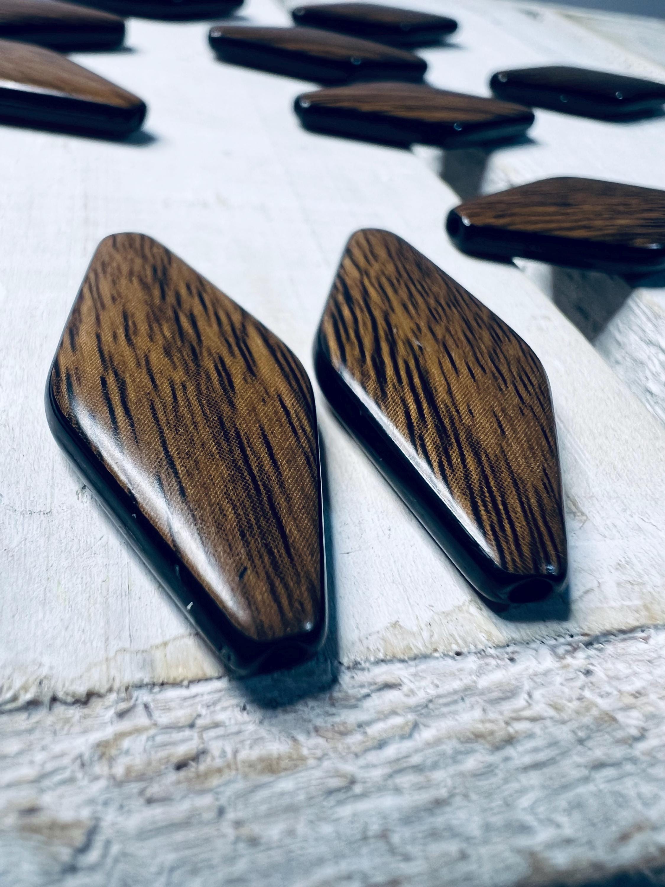 Bulk Wood Rhombus Shapes – Mini Wooden Sorting Objects, Speech Therapy ...