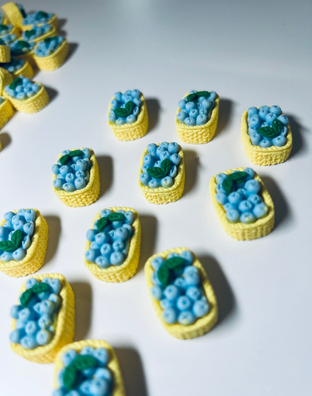 Mini BLUEBERRY Object-speech Therapy Mini Objects-food Trinkets-fruit ...