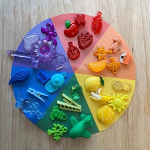 Color Wheel- PRINTABLE Color Wheel for Sorting- - Etsy