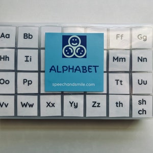 Alphabet Objects With Storage Alphabet Trinkets Individual MINI Boxes ...