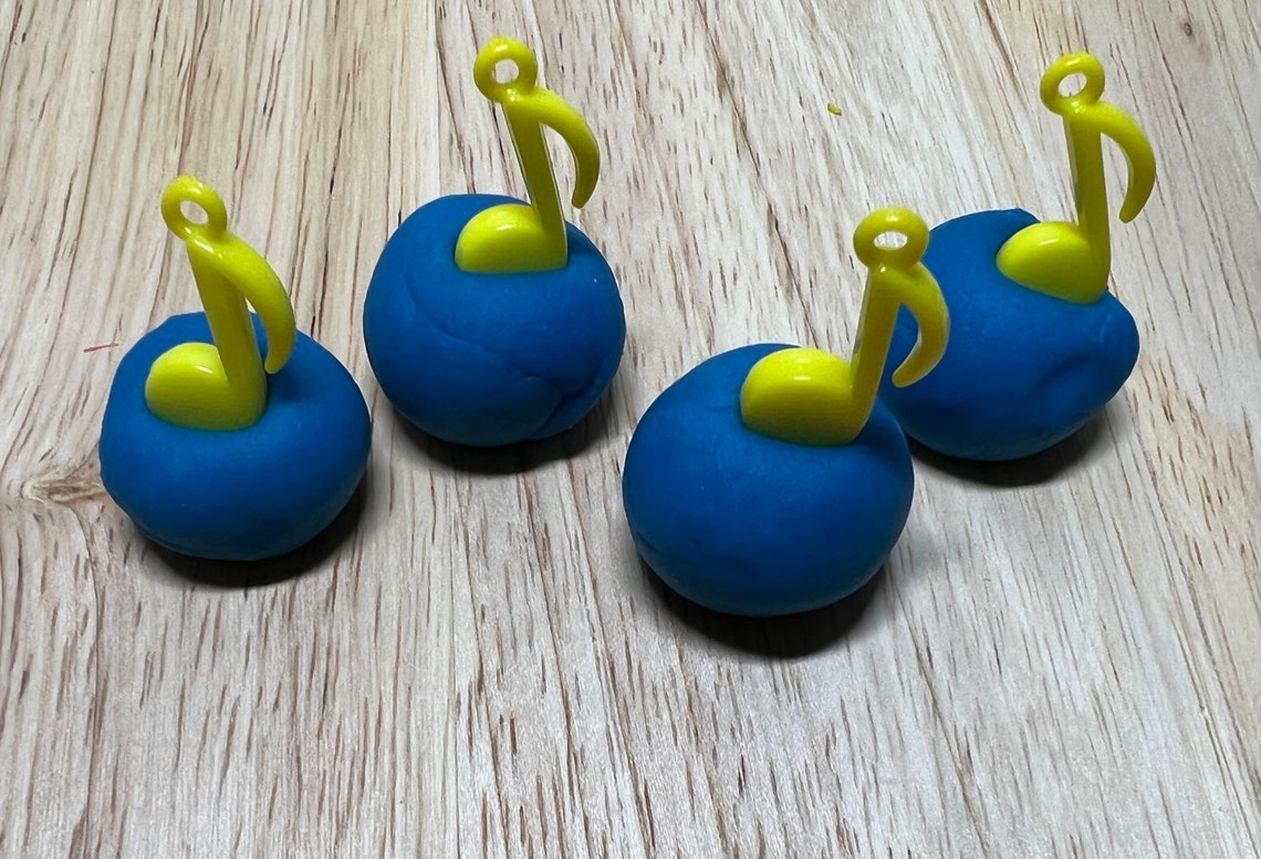 Mini Music Notes-music Theme Objects-music Charm-speech - Etsy