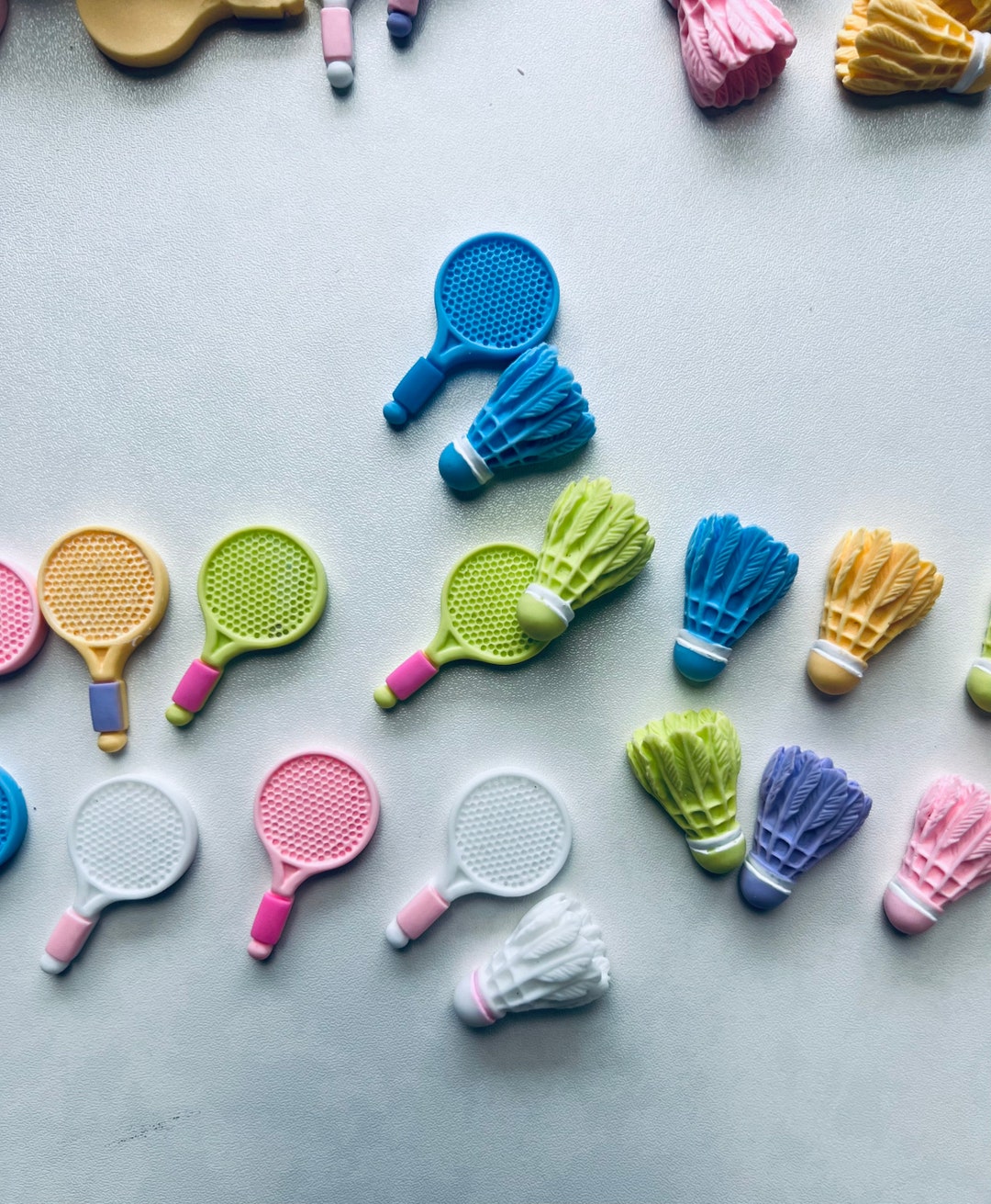 Mini Badminton Set-tennis Trinkets-sports Trinkets-resin Badminton ...