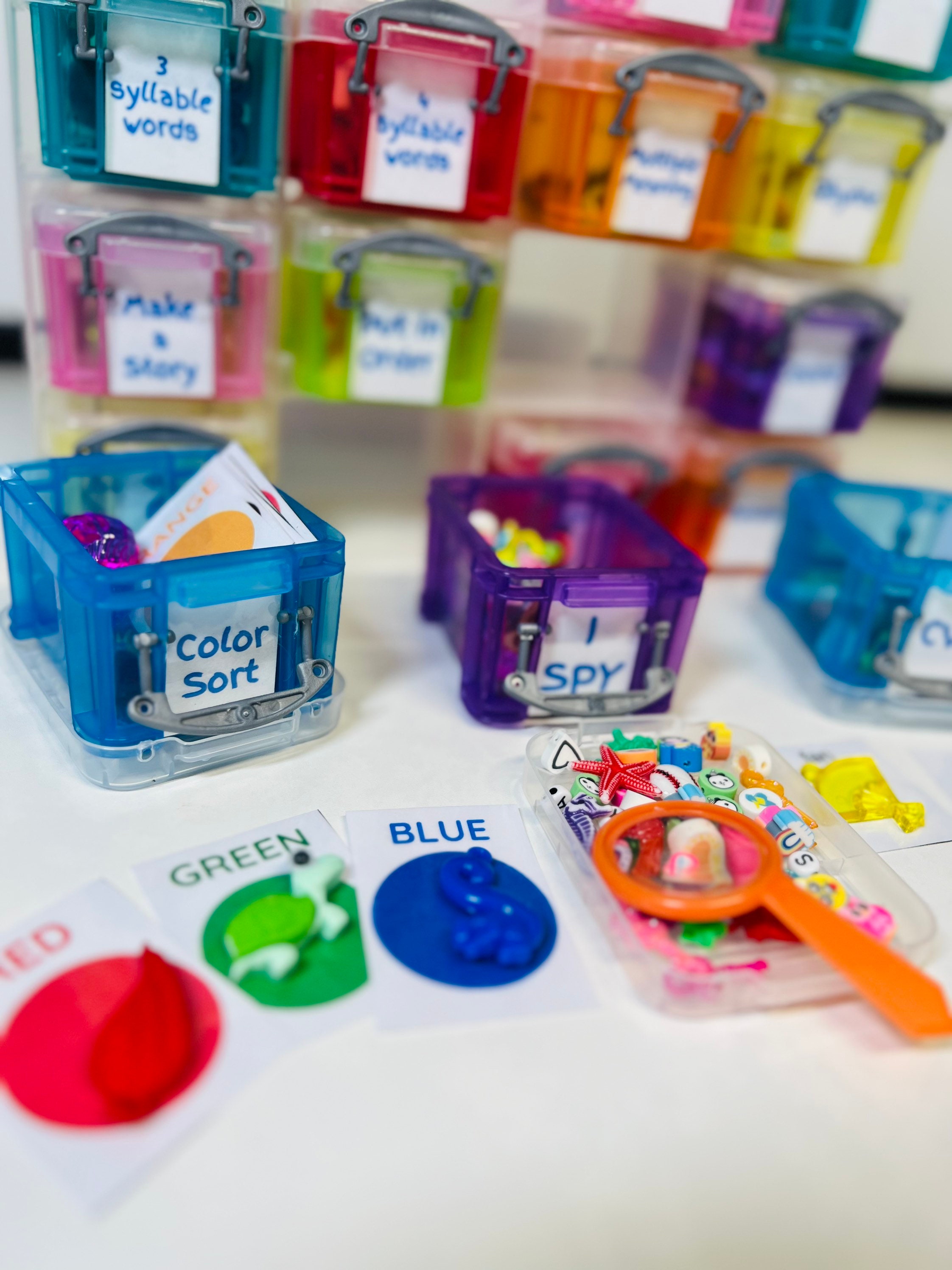 Speech Therapy Mini Objects Activities Mini Objects Set Trinkets in ...