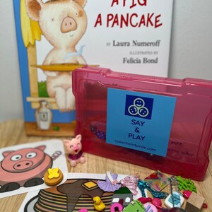 Say and Play Story Kit If You Give a Pig a Pancake Story Objects Speech ...