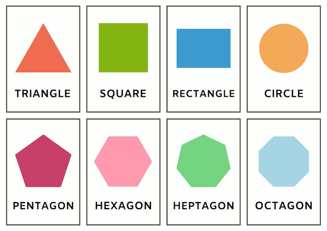 SHAPES Sort Mat Printable - Shape Sorting Digital Download - Preschool ...