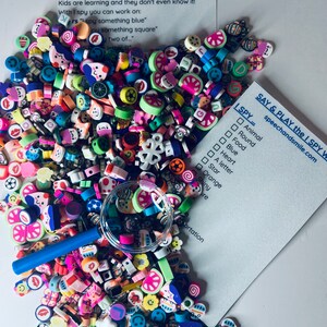 I SPY Trinkets Sensory Bin Fill I Spy Sensory Fill Speech Therapy Mini ...