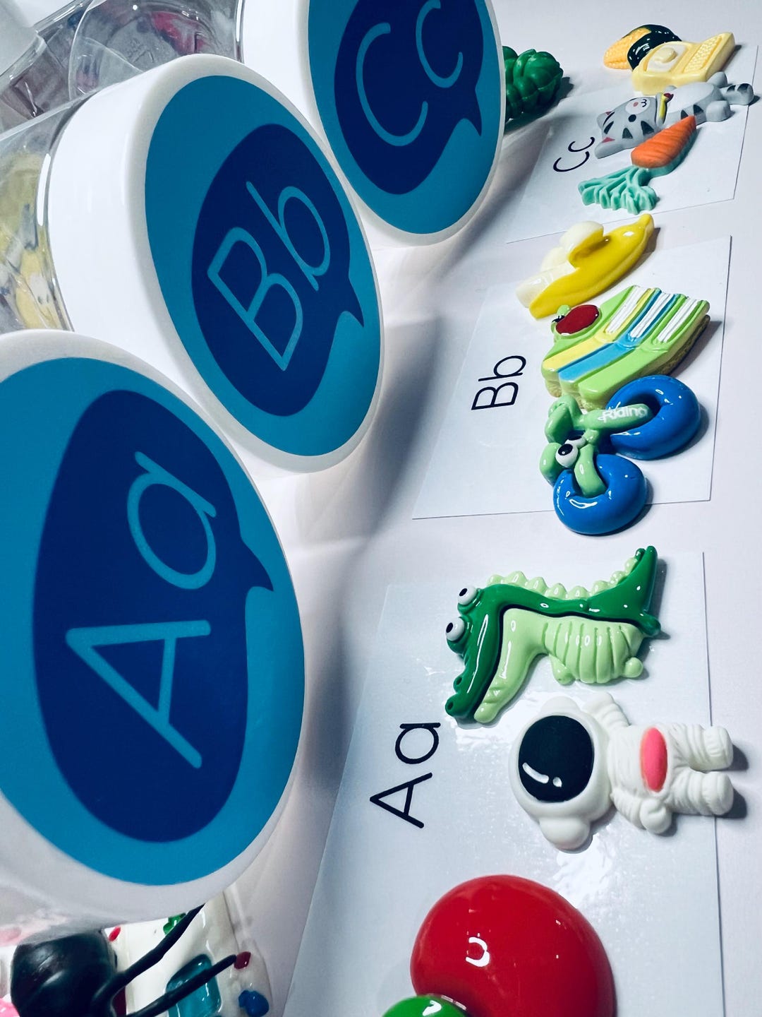 Alphabet Set With Objects Beginning Sound Mini Objects Therapy Speech ...