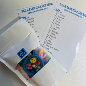 I SPY Trinkets – Mini Objects for Sensory Bins Speech Therapy I Spy ...