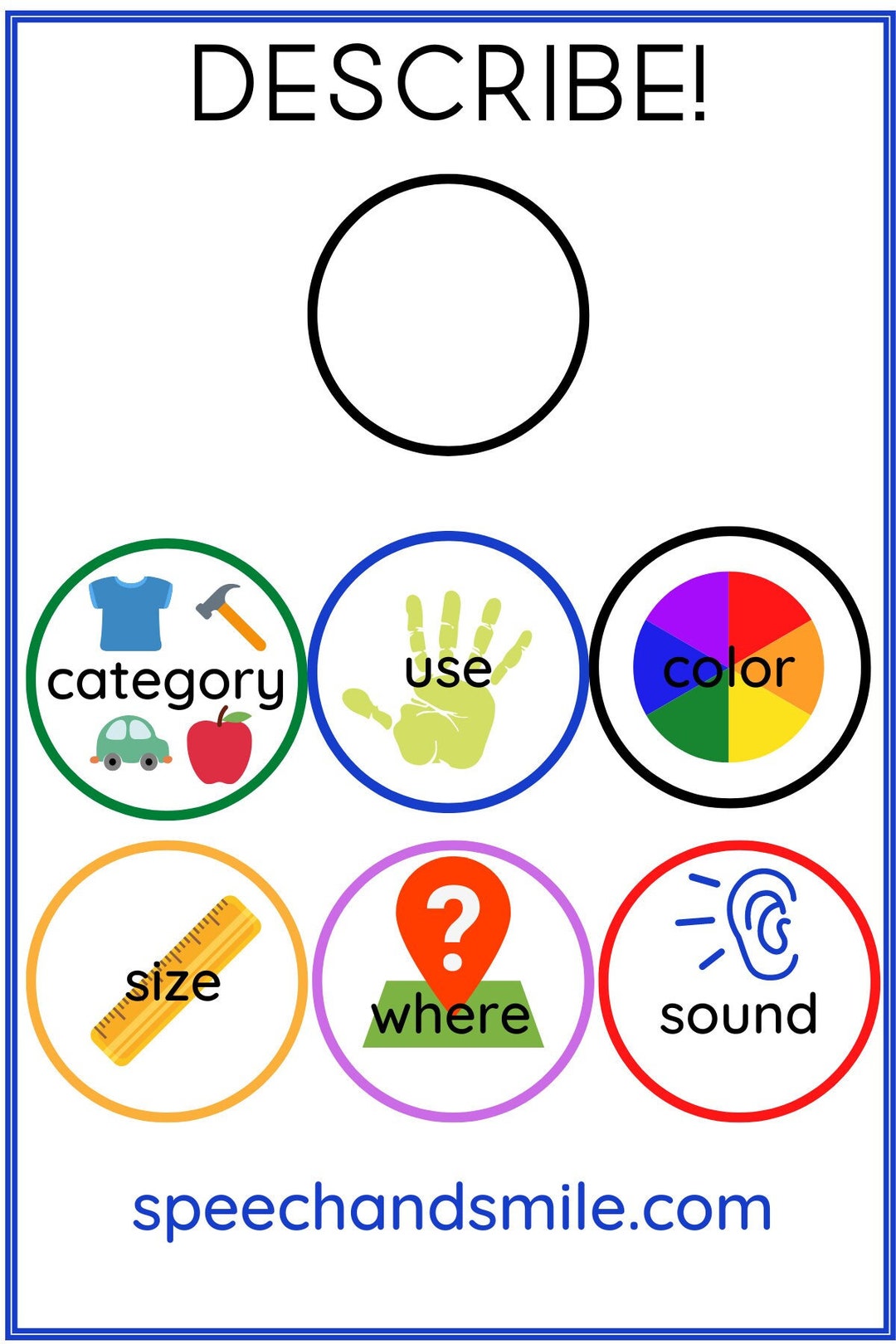 Language Concepts PRINTABLE Cards for Miniature Objects Just Print and ...